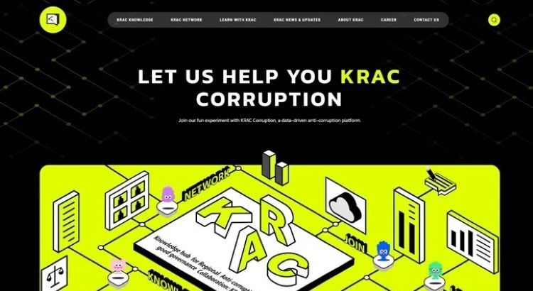 KRAC รวบข้อมูลลึกต้านคอร์รัปชั่นฯ ผ่านเว็บไซต์ศูนย์กลางระดับภูมิภาค มุ่งเปลี่ยนผ่านสู่ยั่งยืน